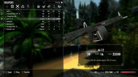 Skyrim GUNMOD Redux Part AA Weapons Spells LoversLab