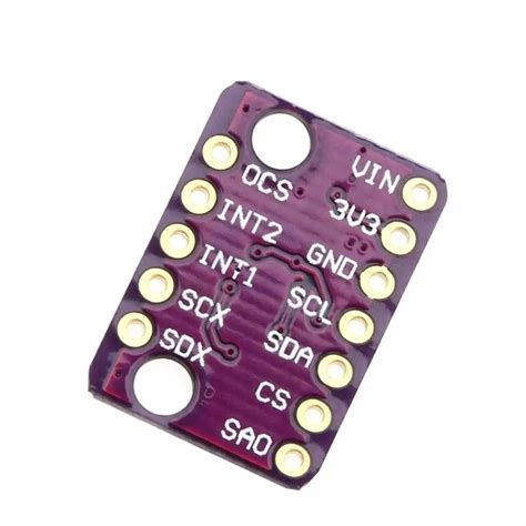 Gy Lsm6ds3 Lsm6ds3 Accelerometer Gyro Embedded Digital Temperature Sensor Module Spi Iic I2c