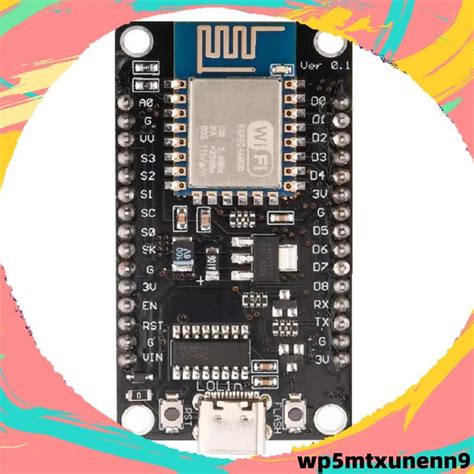 Nodemcu V3 โมดูลไร้สาย Ch340 V2 Lua อ้างอิงจาก Esp8266 Esp 12e Wifi Iot