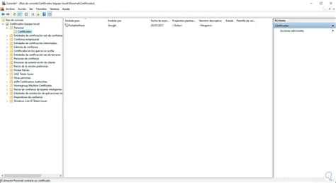 View Installed Certificates Windows 10
