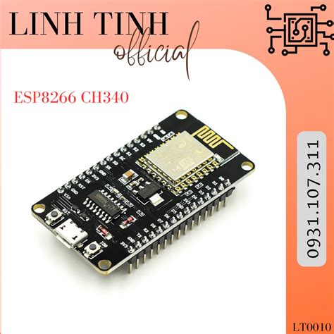 Kit Rf Thu Phát Wifi Esp8266 Nodemcu Lua Ch340 Và Cp2102 Có Nạp Sẵn Code Deauther Chính Hãng