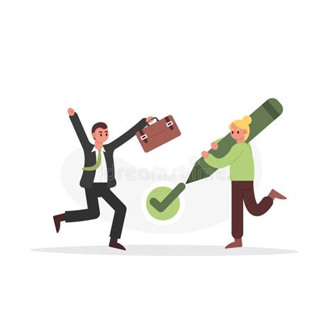 Successfully Completed Task Stock Illustrations 116 Successfully