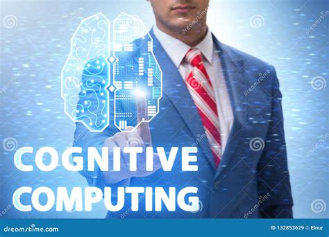 The Cognitive Computing Concept As Modern Technology Stock Image Image Of Machine Natural