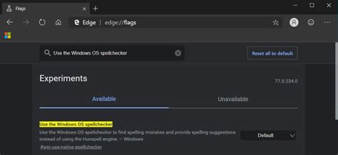 Windows 10s Edge Gets New Features Windows Spellchecker Support