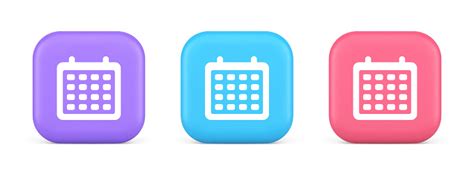 일정 플래너 주최자 버튼 할 일 목록 의제 알림 서비스 3d 현실적인 아이콘 0명에 대한 스톡 벡터 아트 및 기타 이미지 0명 3차원 형태 계획 Istock