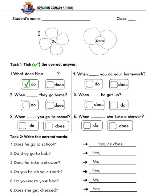 Task 2 Write The Correct Words Pdf