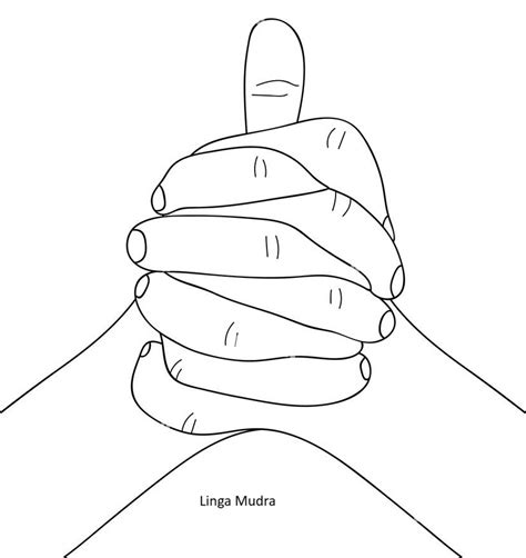 Linga Mudra Karuna Yoga Vidya Peetham Bangalore