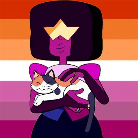 Posting Canon Lgbt Characters Day 37 Garnet From Steven Universe Rlgbt
