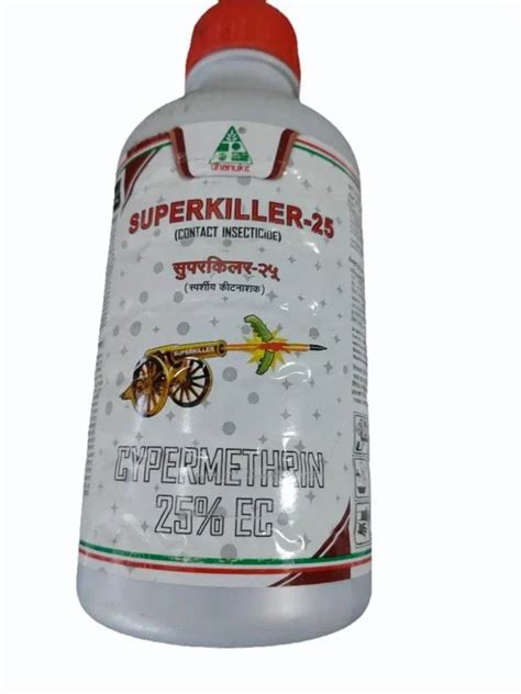 Cypermethrin Superkiller 25 Synthetic Pyrethroid Insecticide 500 Ml At