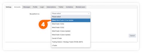 MetaTrader 4 Connection Methods Myfxbook Help