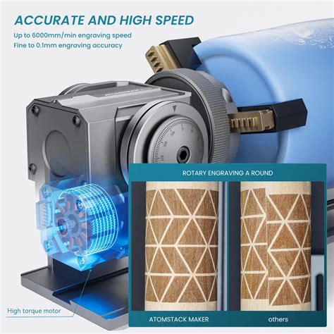 Atomstack Maker R1 Pro Multi Function Chuck And R2 Roller Rotary Kit