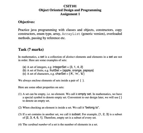 Solved Let Us Look At Each Of The Classes A Enumeration