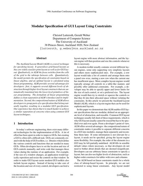 pdf modular specification of gui layout using constraints