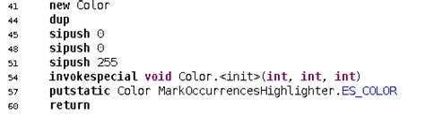 Color Of Mark Occurrences In Vertical Bar In Netbeans Stack Overflow
