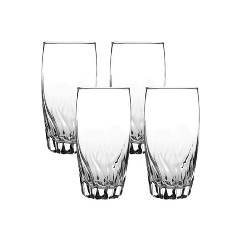 Anchor Hocking 4 Pack 16 Oz Central Park Drinking Glasses