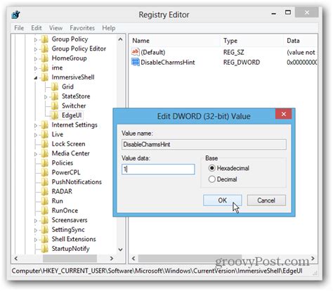 Disable Windows Hot Corners From Displaying Charms Bar And Switcher
