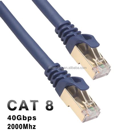40g Cat 8 Ethernet Cable Rj45 Patch Cord 40g Cat 8 Ethernet Cable And Sstp Sftp Patch Cord