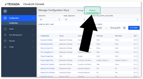 Manage Configuration Keys