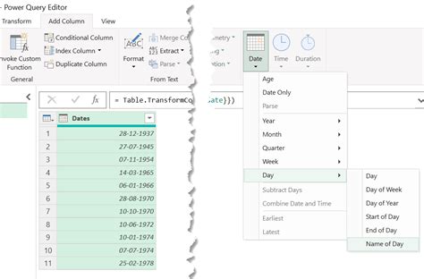 Find Day Name From Date In Excel Xl N Cad