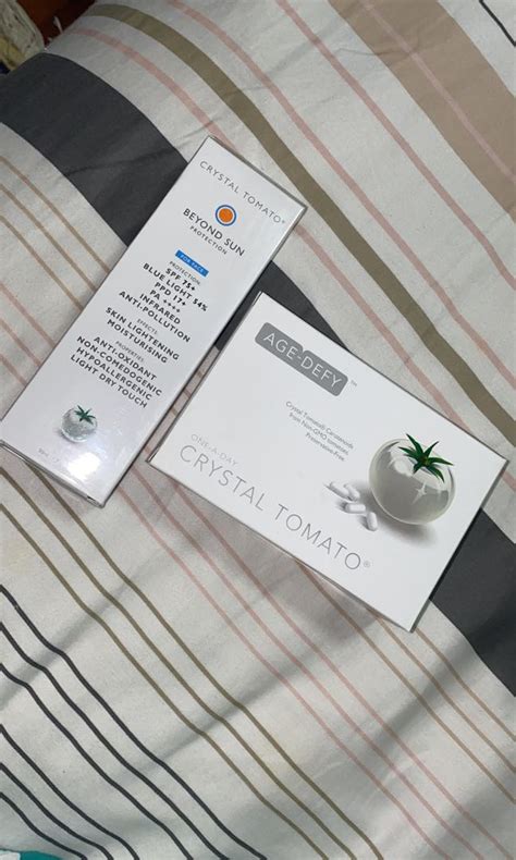 Crystal Tomato Sunscreen And Supplement Beauty And Personal Care Face