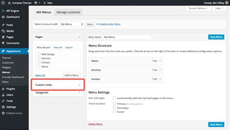 How To Customize Your Menu Support Center