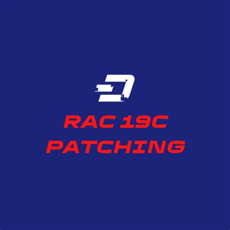 Rac 19c Patching Learnomate Technologies