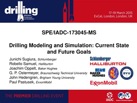 Pdf Drilling Modeling And Simulation Current State And Future Goals