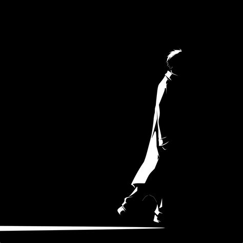 Black And White Illustration Design Of People Walking 30507231 Vector