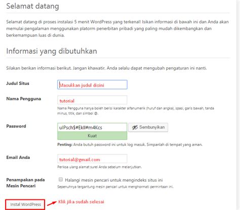 Tutorial Menginstal Wordpress Secara Manual Di Web Hosting Menggunakan CPanel Jogja Web
