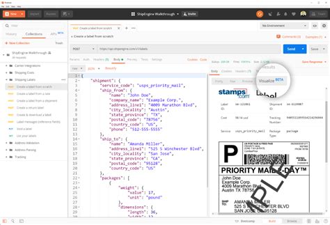Reference And Walkthrough Api Documentation And Collections From Shipengine
