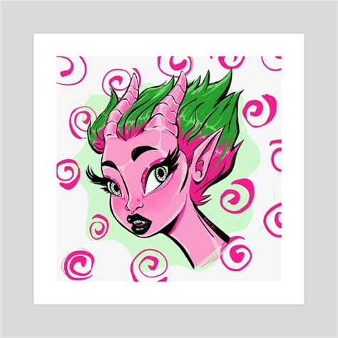 Dragon Fruit An Art Print By Yokai Boi Inprnt