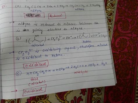 Solved Homework Each Of The Following Reactions Will Be Encountered At Some Point In This