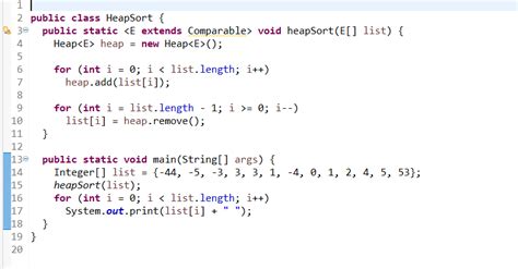 Solved Modify The Class Heap By Adding A Method Printheap