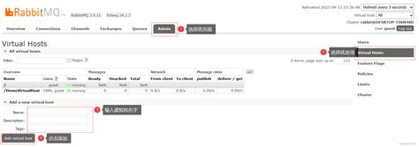 【rabbitmq】rabbitmq控制台的使用 csdn博客