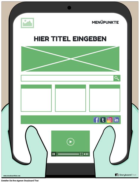 Startseite Wireframe 1 Storyboard By De Examples