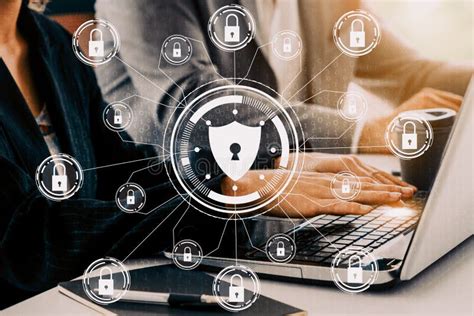 Cyber Security And Digital Data Protection Concept Uds Stock Image Image Of Privacy