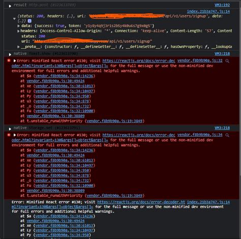 Ionic 6 React With React Query Fetching Api Does Not Work On Real