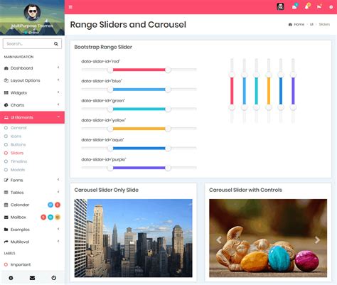 Cross Responsive Admin Dashboard Template With Admin Panel