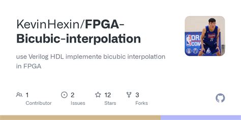 github kevinhexin fpga bicubic interpolation use verilog hdl