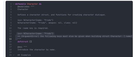 Character Struct Rpg Dialogue Exercise Has Invalid Doctest · Issue 775