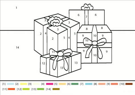 Coloriage Magique Noel à Imprimer