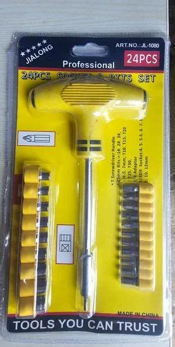 Pcs Socket And Bit Set Stainless Steel At Rs Piece In Mumbai ID