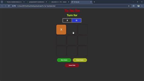 Created A Tic Tac Toe Game Using Html And Css Pushpam Kumar Posted On The Topic Linkedin