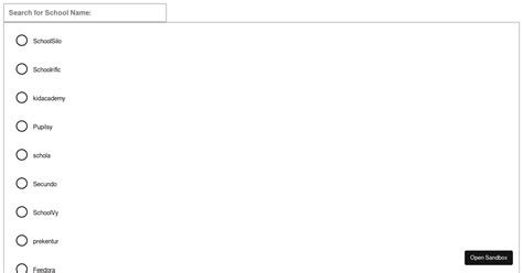 Wonderschool React Async Codesandbox