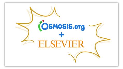 Osmosis Joins Elsevier To Empower Health Education Osmosis