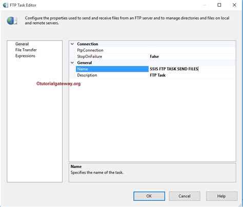 Ssis Ftp Task Send Files