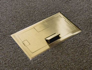 Two Gang Floor Box Hardwood Raised Wood Floors FBS