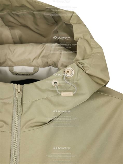 디스커버리 익스페디션 여성 컬러블럭 고어 윈드스토퍼 자켓 Ivory