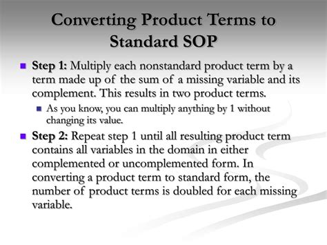 Ppt Sum Of Products Sop Powerpoint Presentation Free Download Id
