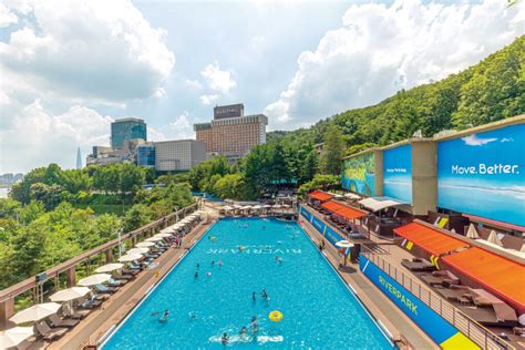 워커힐 야외수영장 리버파크와 함께하는 시원하고 여유로운 여름 바캉스 Walkerhill Story